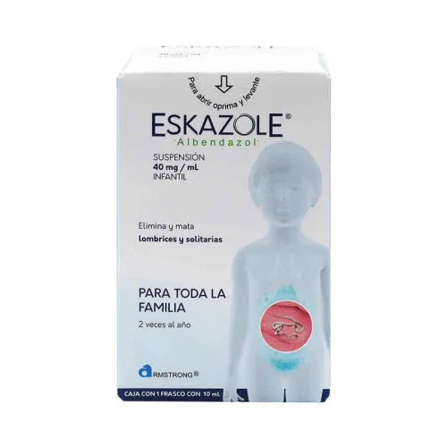 Eskazole 400 Mg Susp Inf 10 Ml