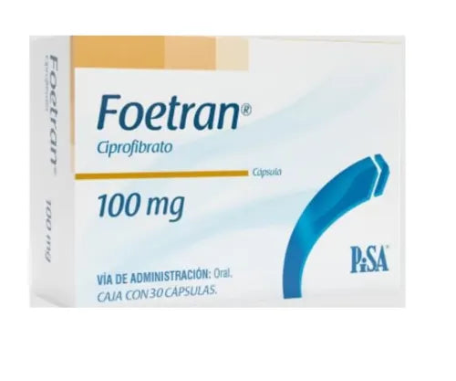 Foetran 100 Mg 30 Caps