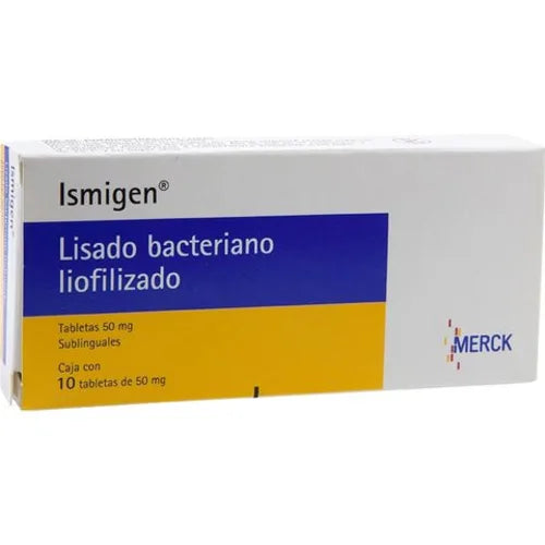 Ismigen 50 Mg Tab Sublinguales