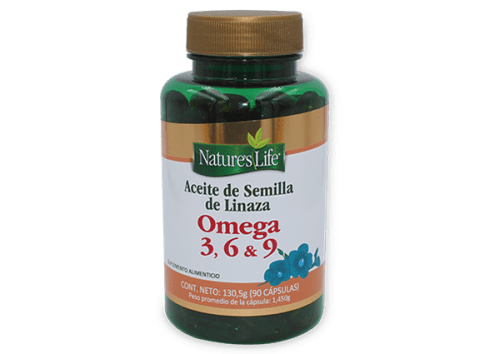 Semilla Linaza Omega 3 6 9 Cap