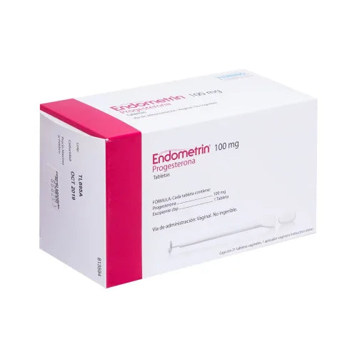 Endometrin 100Mg Vag Tab 21 Ap