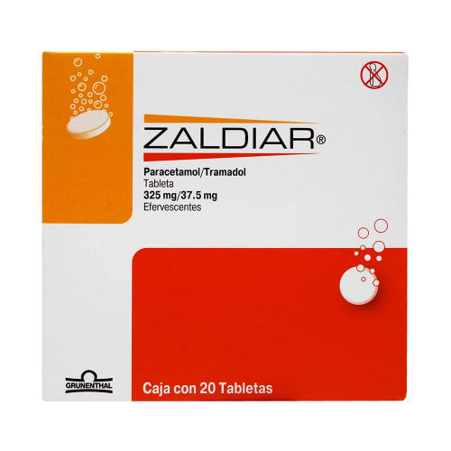 Zaldiar 325/37.5 Mg Tab Eferv